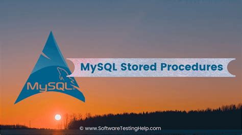 Mysql Stored Procedure Tutorial With Examples