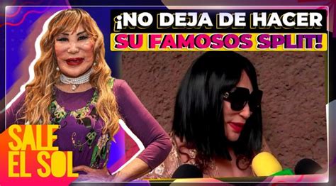Lyn May Sorprende Con Su Flexibilidad