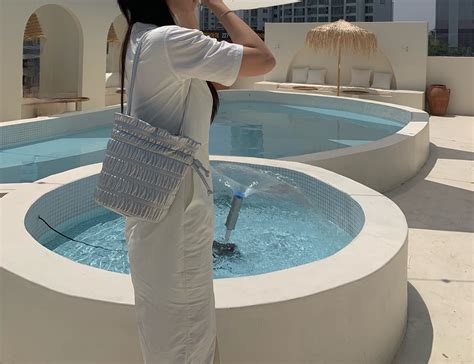 여성 플리츠 주름 복조리백 여성 실버백 여성 여름 실버 가방 플리츠 주름 가방 복조리 숄더백 숄더 토트백 실버블랙