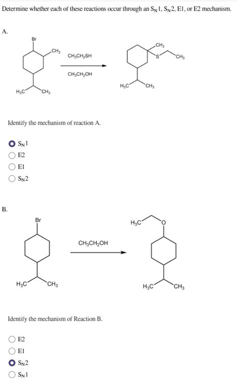 Solved Determine Whether Each Of These Reactions Occur