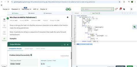 gfg160 codingjourney geekstreak2025 geeksforgeeks problemsolvingskills vaishnavi a