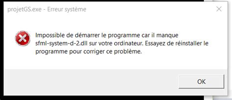 Résolu Sfml Probleme Ddl Par Camilleforet Page 1 Openclassrooms