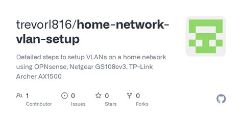 Github Trevorl816 Home Network Vlan Setup Detailed Steps To Setup