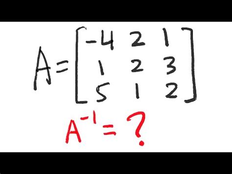 How To Find The Inverse Of A 3 By 3 Matrix 3 Methods You Need To Know Video Summary And Q A