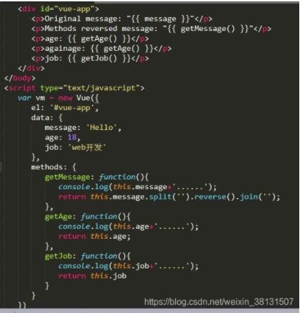计算属性 和 方法的区别 凯宾斯基 博客园