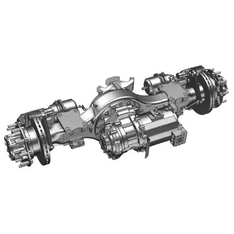Integrated Electric Bus Powertrain Axle Assembly Design Brogen Ev Solution Shanghai Oe