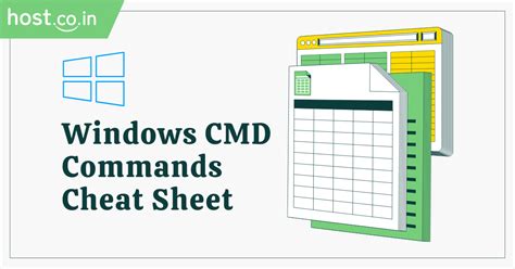 Windows Cmd Commands Cheat Sheet