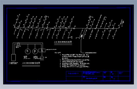 火灾自动报警系统 Autocad 2000 模型图纸下载 懒石网