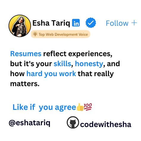 Esha Tariq Posted On Linkedin