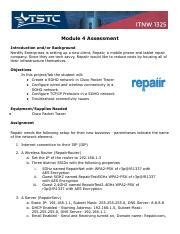 Setting Up A SOHO Network In Cisco Packet Tracer For Repaiir Course Hero