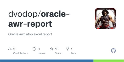 github dvodop oracle awr report oracle awr atop excel report