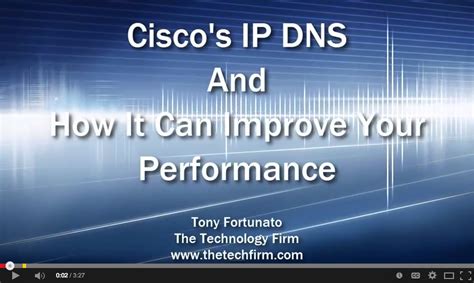 Video Cisco IP DNS Configuration Command And How It Can Improve Your Performance