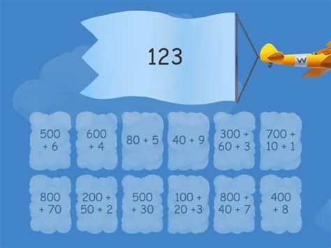 Digit Expanded Form Find The Match