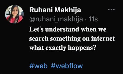 ruhani makhija on linkedin frontenddeveloper systemdesign javascript