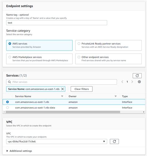 Amazon Web Services Lambda In VPC Access RDS Stack Overflow