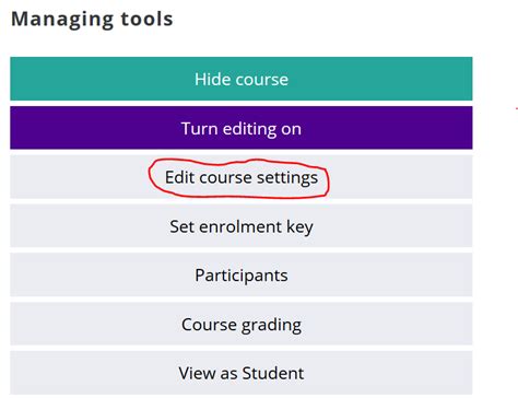 Customise Your Moodle Page In The Collapsed Topics Format Digital Toolkit Tampere Universities