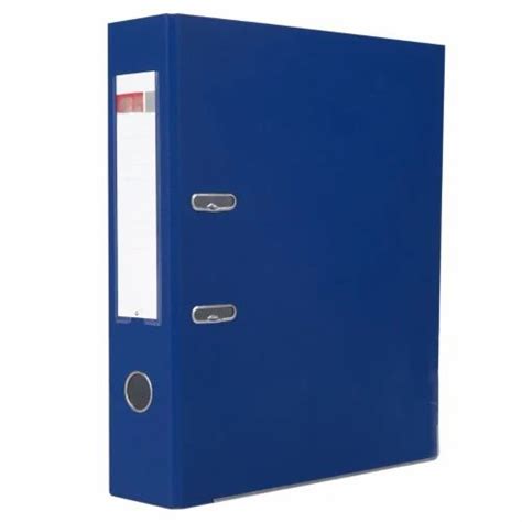 Pp Blue Lever Arch File Folder A4 At Rs 85 In Tiruchirappalli Id 2852547478988