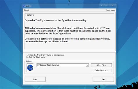 truecrypt container „on the fly“ vergrößern