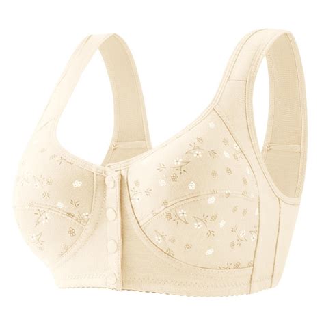 Listha Daisy Bra Daisy Bras For Older Women Daisy Bra For Seniors Front Closure Snap Front