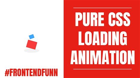 Pure Css Bouncing Boxes Loading Animation Web Development Youtube