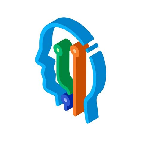 Head Check Biohacking Isometric Icon Vector Illustration 18020145 Vector Art At Vecteezy