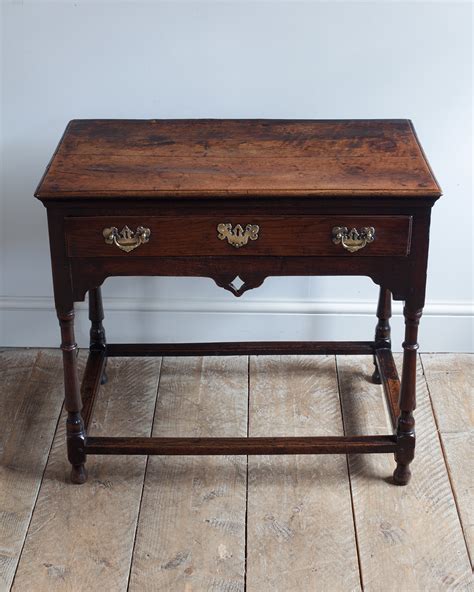 Early Georgian Oak Table Antique Oak Table Oak Side Table 18th