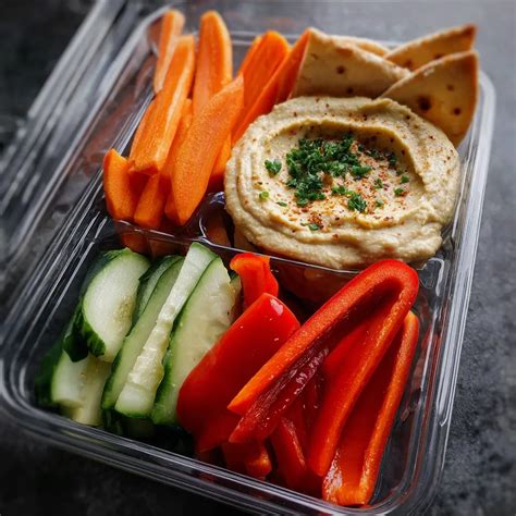 Hummus And Veggie Dipper Box Recipe My Tasteful Recipes