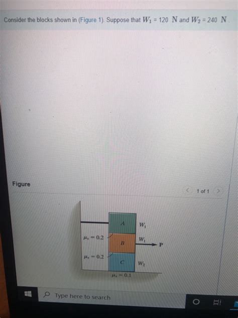 Solved Consider The Blocks Shown In Figure Suppose That Chegg
