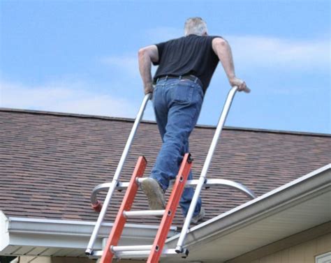 Ladder Safety Rails™ Ladder Extension And Hand Rail System