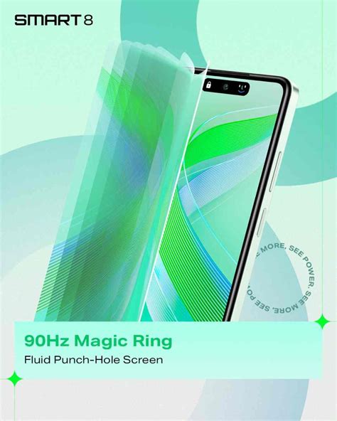 Infinix Unveils Magic Ring Display And Advanced Mobile Features With The Smart 8 Series