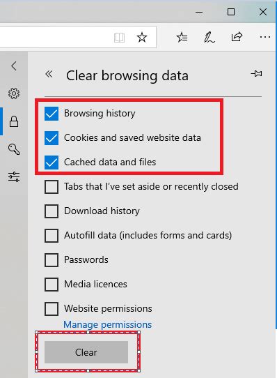 How Do I Clear My Cache In Microsoft Edge Technology Services