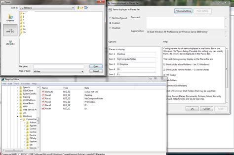 Common File Dialog Box Customize Places Bar Page 4 Tutorials