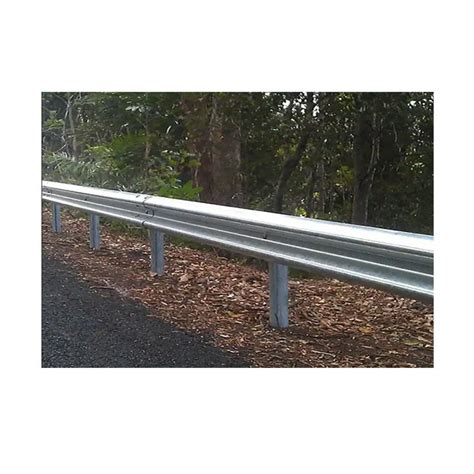 Steel W Beam Highway Crash Barrier Bridge Guardrail China Safety And Fence
