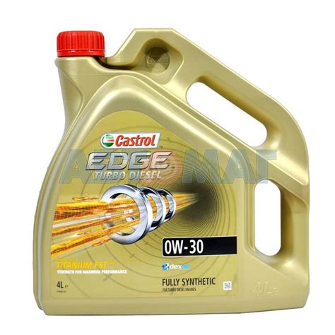 Купить масло моторное castrol edge turbo diesel 0w30 4л синтетическое ...