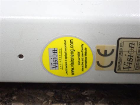 Used Vision Engineering Microscope Hgr Industrial Surplus