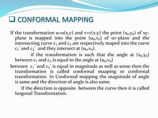 CONFORMAL MAPPING Pptx Geography Science