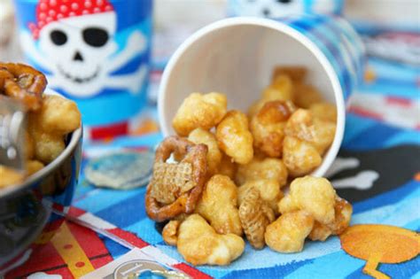 Caramel Covered Pirates Booty Snack Mix Our Best Bites