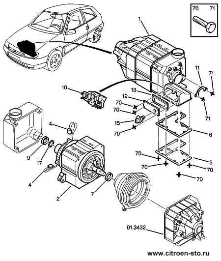 Устройство обслуживание и ремонт автомобилей Ситроен Автомобиль Citroen Saxo Лист 0220 01