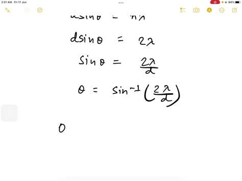 Solved A Grating Has 6000 Lines Cm Find The Angular Separation
