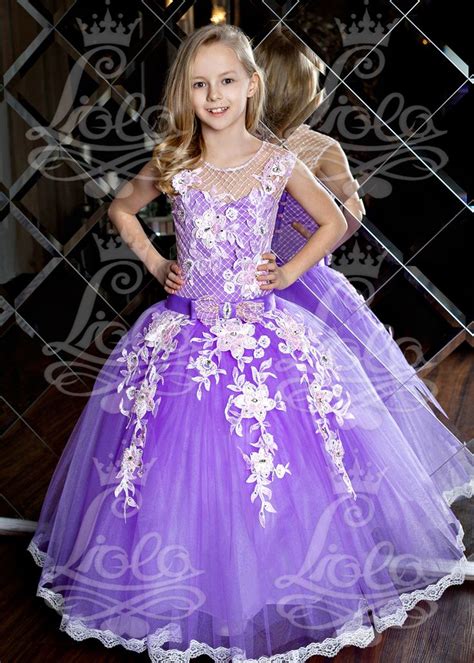 Платье детское сирень Лиола рф Платья Нарядные платья Вечерние платья