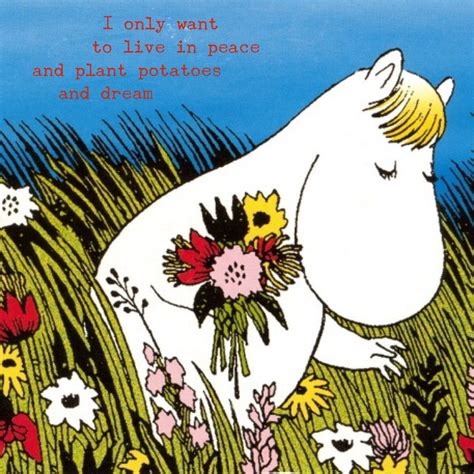 Moomin Quote Moomin Art Tove Jansson