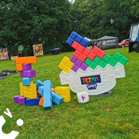 Tetris Tumble Hire Fun Vibrant Giant Games To Hire For Events