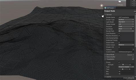 unity可视化shader工具ase介绍——10、ase实现曲面细分 unity阿赵 csdn博客