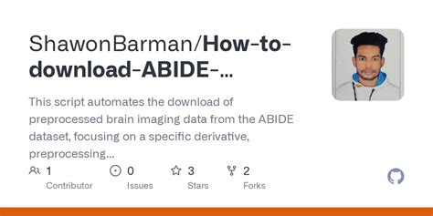 Github Shawonbarmanhow To Download Abide Preprocessed Dataset For Autism Detection This