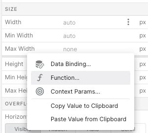 Conditional Styling Height And Width Properties Bugs Appfarm
