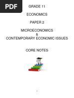 Gr 12 Essays Booklet 2 Of 2 Micro Pdf Profit Economics Economics