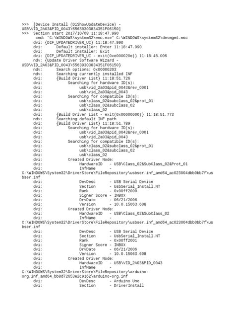 setupapi dev log pdf device driver usb