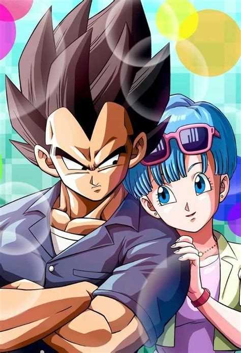 Dragon Ball Vegeta Y Bulma Amor