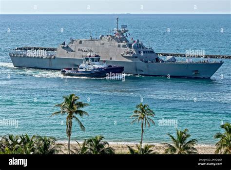 Uss Detroit Lcs 7 Fourth Freedom Class Littoral Combat Ship Of The United States Navy Stock