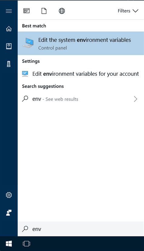 sulhi id setting path environment variable di windows 10 setting